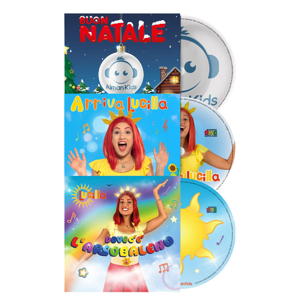 CD - ARRIVA LUCILLA (di Lucilla) - Alman Kids